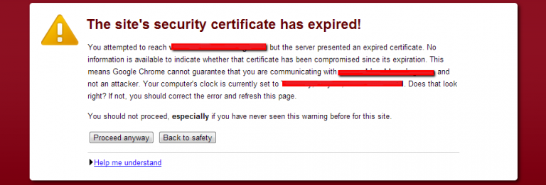 SSL Error - Your Certificate Is Not Trusted – How to Solve?
