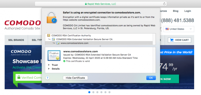 How to Check SSL Certificate Detail in Difference Browsers?