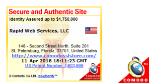 What is the Comodo Secure Seal? | Comodo Secure Website Logo