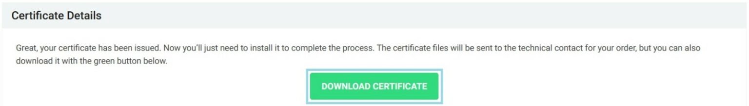 How To Install An Ssl Certificate On Windows 2025 Apache Server Comodo Ssl Resources