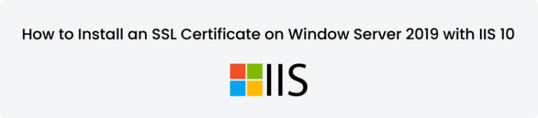 How To Install An Ssl Certificate On Window Server 2025 With Iis 10 Comodo Ssl Resources