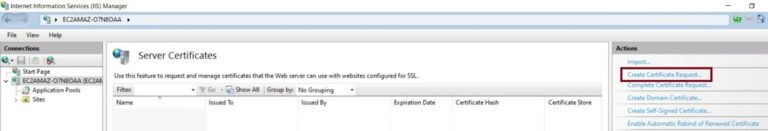 How To Generate A Csr On Windows Server 2025 With Iis 10 Comodo Ssl
